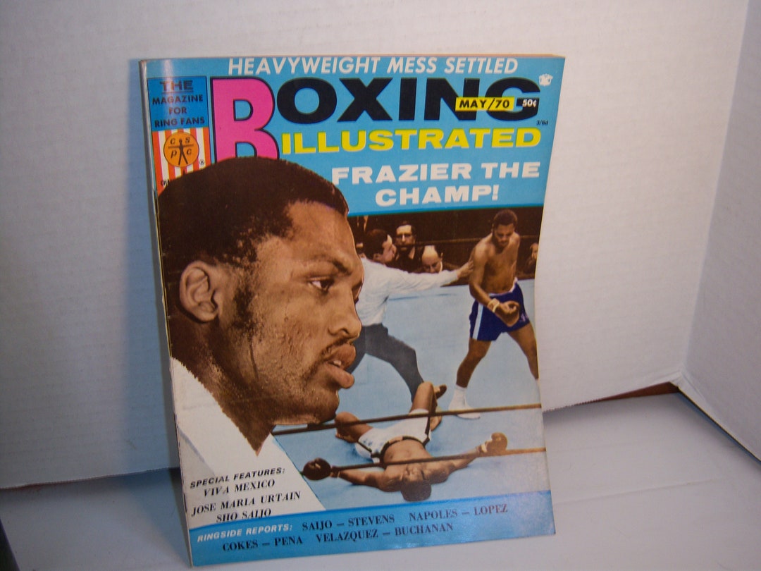 TI May 1970 Boxing Illustrated Ringside News Magazine Joe - Etsy