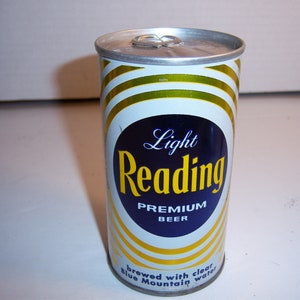 KN - 1970's Reading Premium Beer Reading Bew Co PA Gold Stripes 12 Oz ...