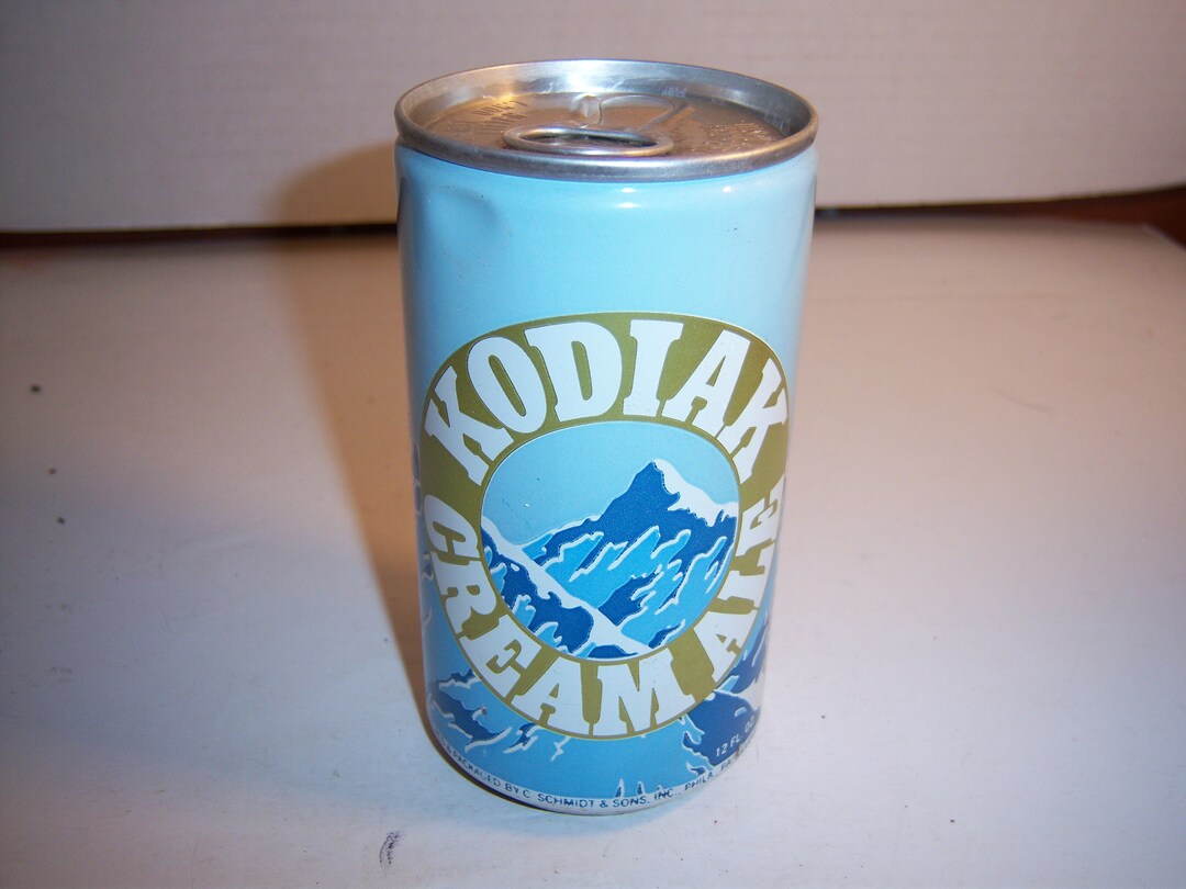 CMA -1980's Kodiak Cream Ale Schmidt & Sons Philada Pa 12 Oz Pull Tab ...