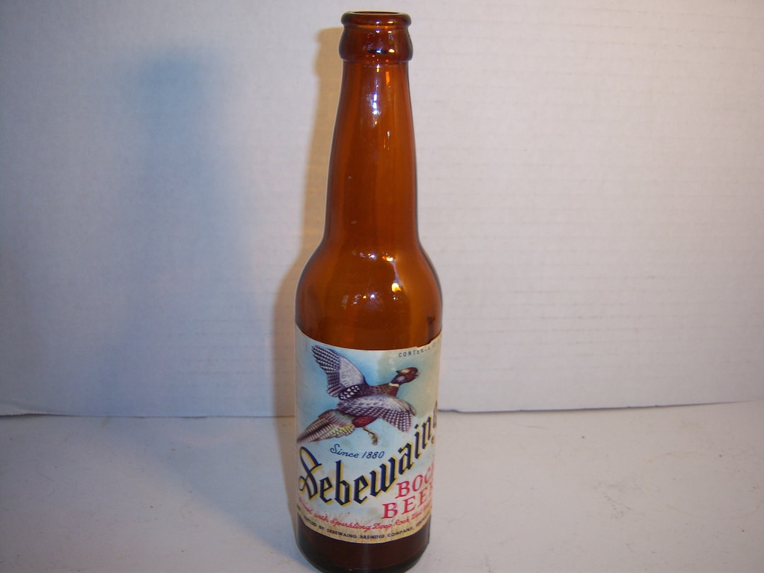 CMA 1950's Sebewaing Bock Beer Pheasant Michigan 12 Oz 9 5/8 Inch Tall ...