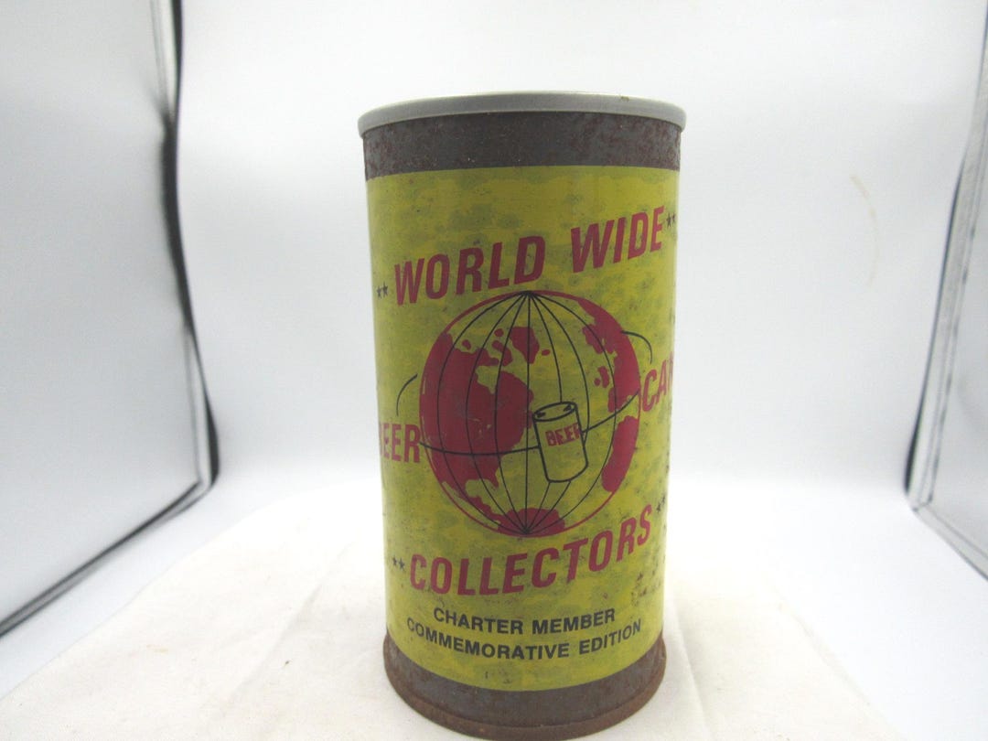 LM - 1970's World-wide Beer Can Collectors 12 Oz EMPTY Steel Beer Can ...