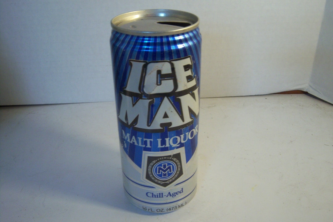 1970-80's Ice Man Malt Liquor Chill Aged Specialty Brewing Co Tampa Fla ...