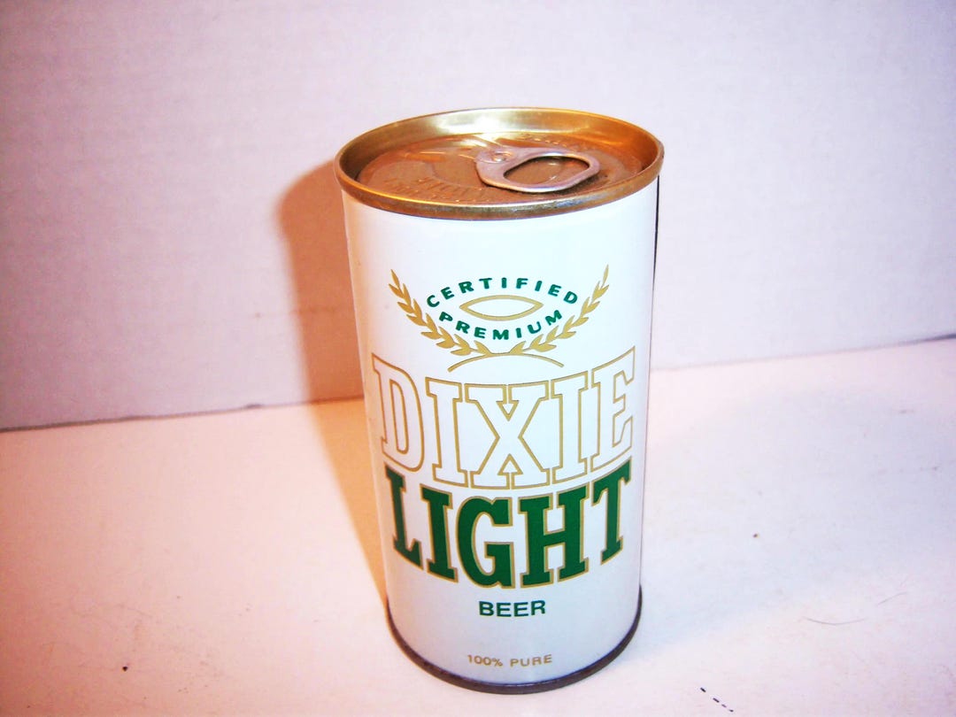 KN - 1970's Dixie Brewing Co New Orleans La Light Beer Pull Tab Metal ...