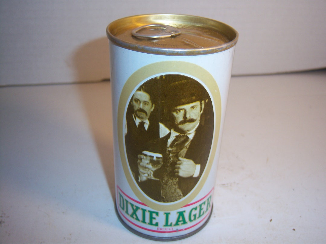 KN - 1970's Dixie Brewing Co New Orleans La Men With Beer Glass Pull ...