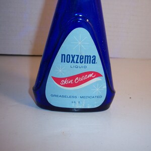 KH 1950's Noxzema Liquid Skin Creme Noxell Baltimore Md 6 3/4 Inch ...