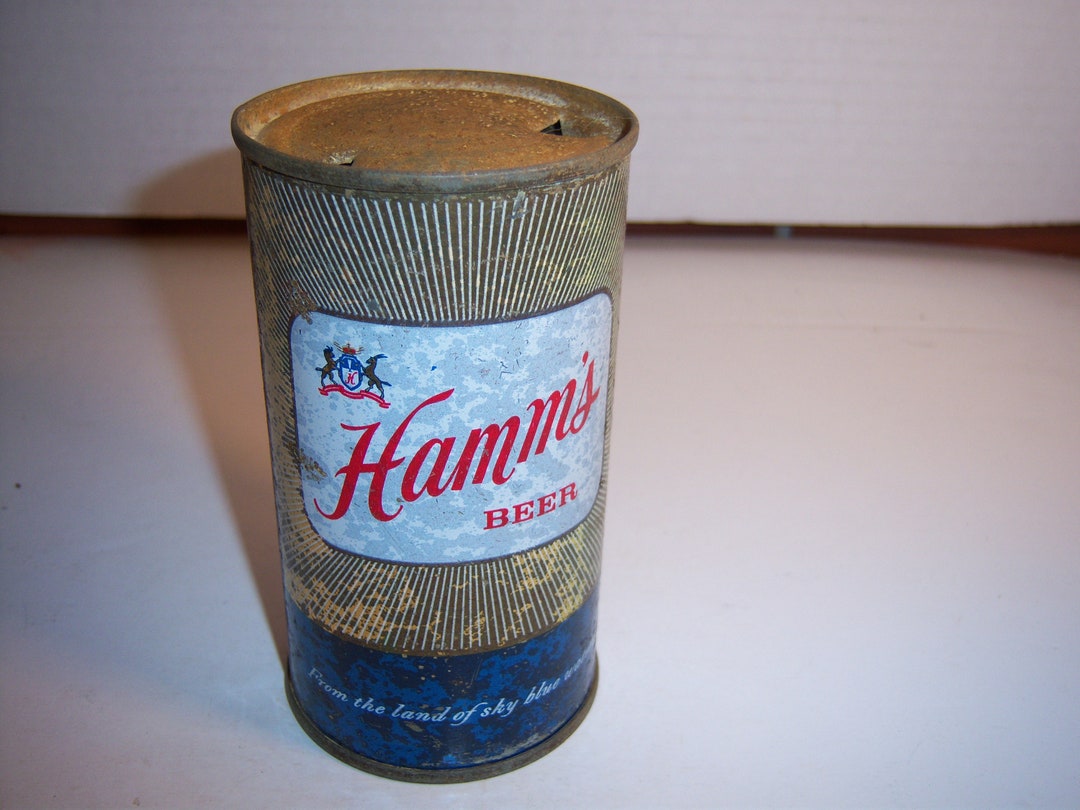 TM1 - 1940's Hamm's Beer Theo Hamm Brewing St Paul Minn 12 Oz Steel ...