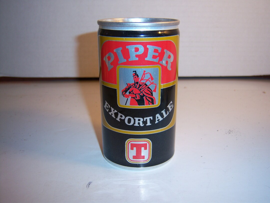 KN - 1970-80's Piper Export Ale Tennant Caledonian Breweries Ltd ...