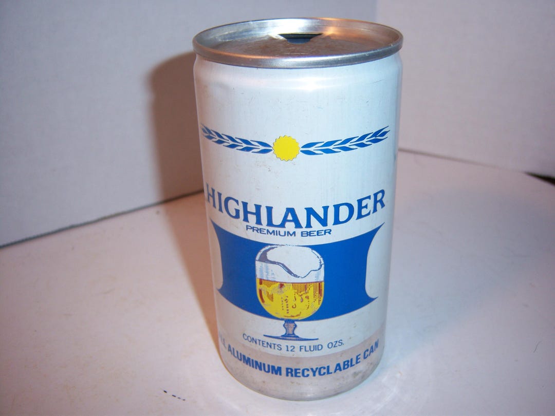 KN - 1970-80's Highlander Premium Beer Rhinelander Brewing Co Seattle ...