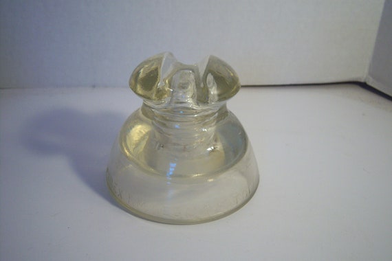Pyrex 63 3 1/4 Inch Clear Cable Wire Insulator No 1 - Etsy