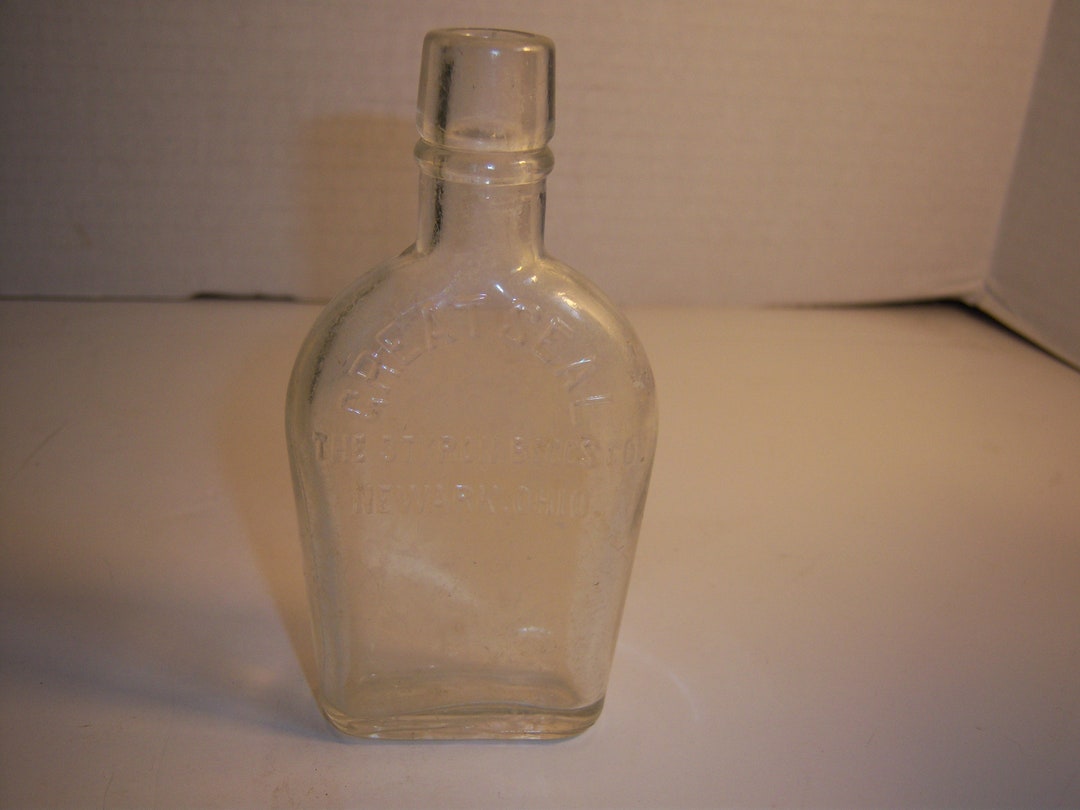 PA1 - 1920's Great Seal Styronbegg's Newark Ohio 5 Inch Tall Food ...