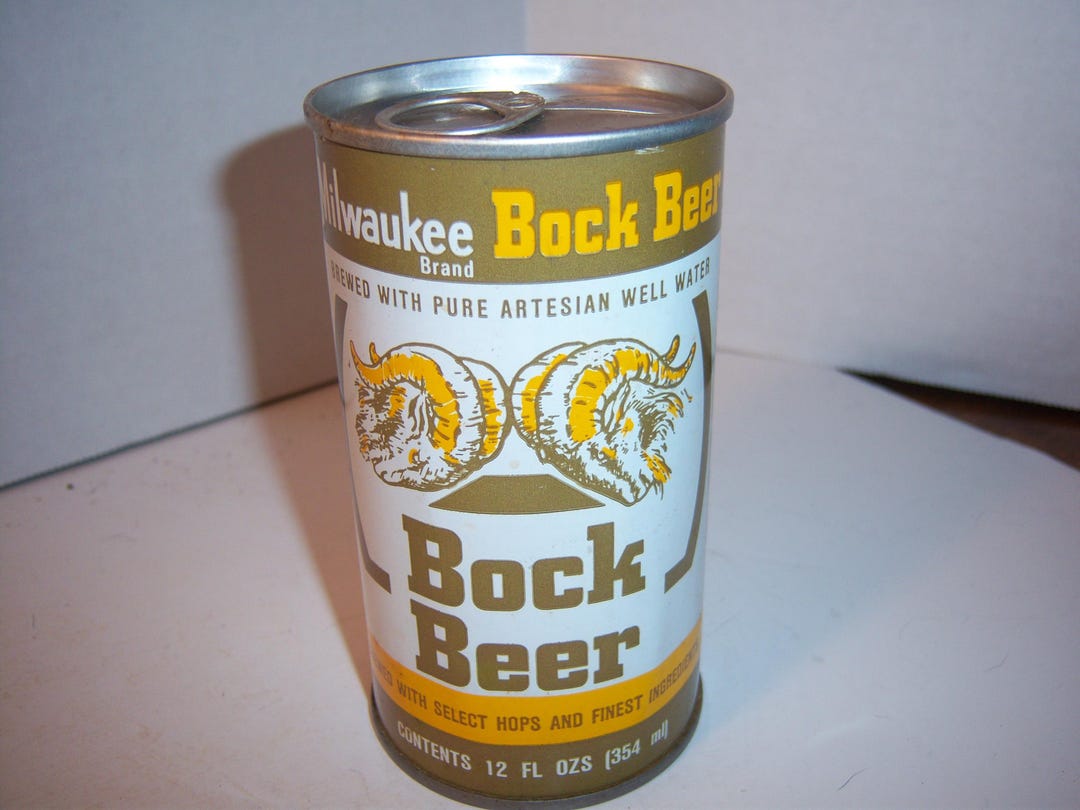 KN - 1970's Milwaukee BOCK Goats Beer Waukee Brewing Co Hammonton NJ 12 ...