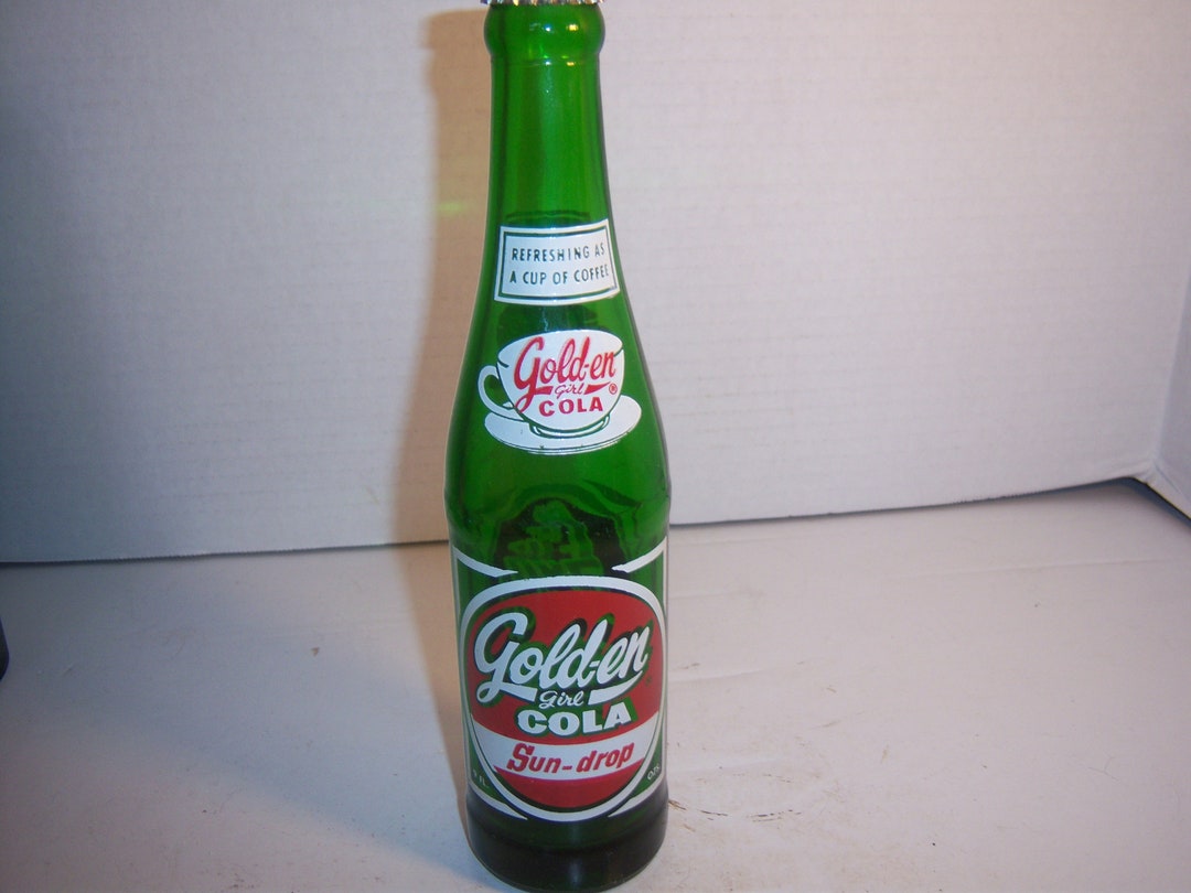 MI2 - 1962 Sun Drop Golden Cola Town Club Beverages Springville NY 9 Oz ...
