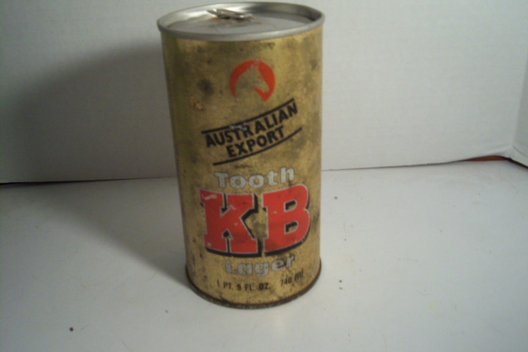 1970's Australian Export Tooths KB Lager 1 Pt 9oz Metal Can Beer Can No ...
