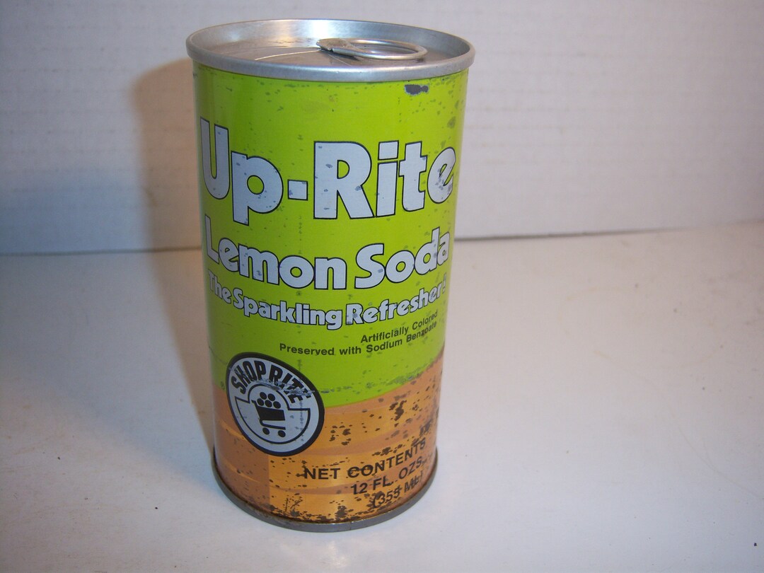 1970-80s Shop Rite Up-rite Lemon Soda Wakefield Food Corp Elizabeth NJ ...