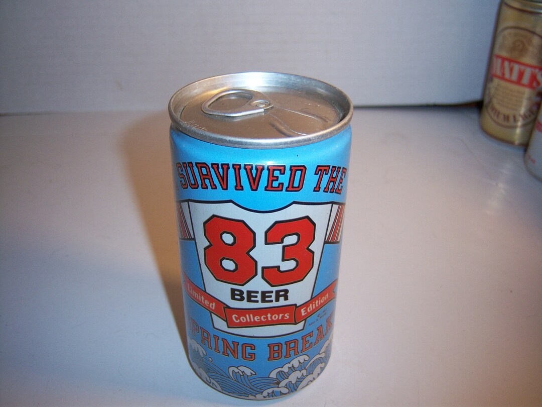 1983 I Survived Spring Break Beer Royal Brewing Co New Orleans La 12 Oz ...