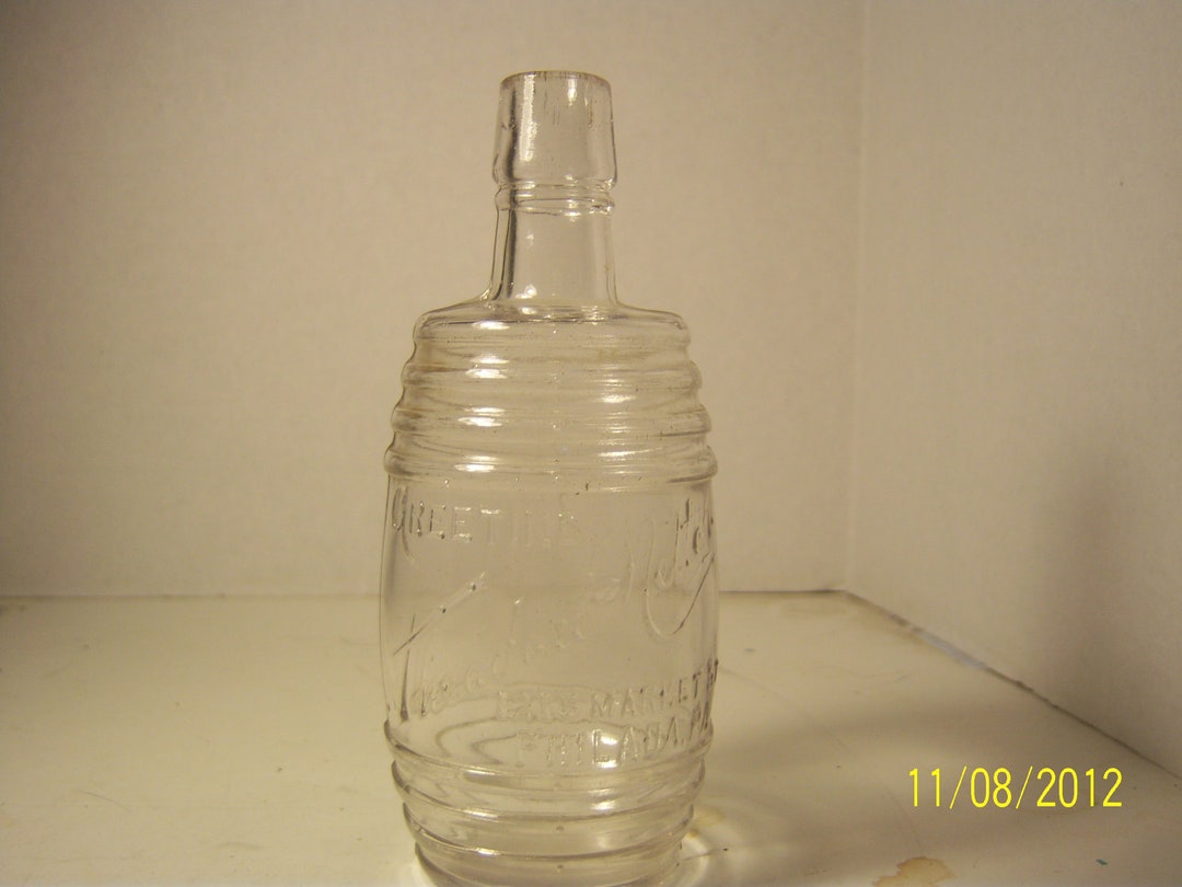 1890's Theodore Netter 125 Market St Philadelphia Clear 5 3/4 Inch ...