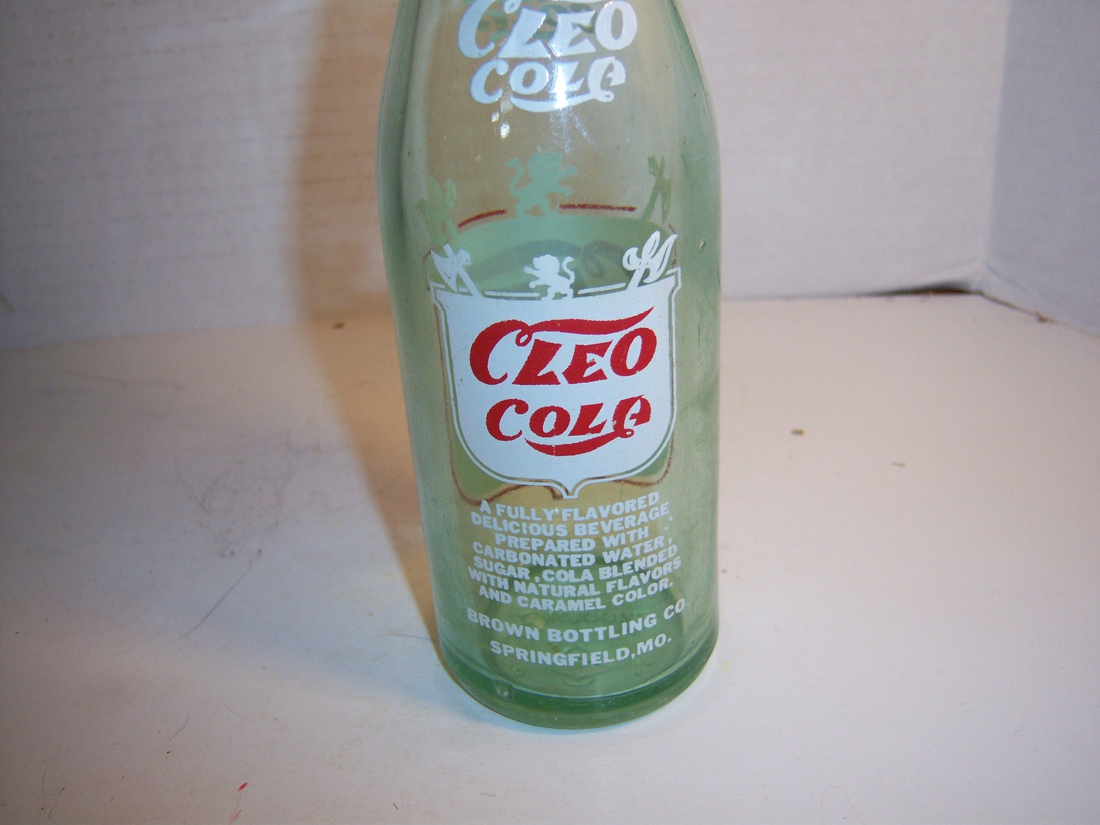 1940's Cleo Cola Springfield Mo 12 Fl Ozs AQUA ACL Soda - Etsy