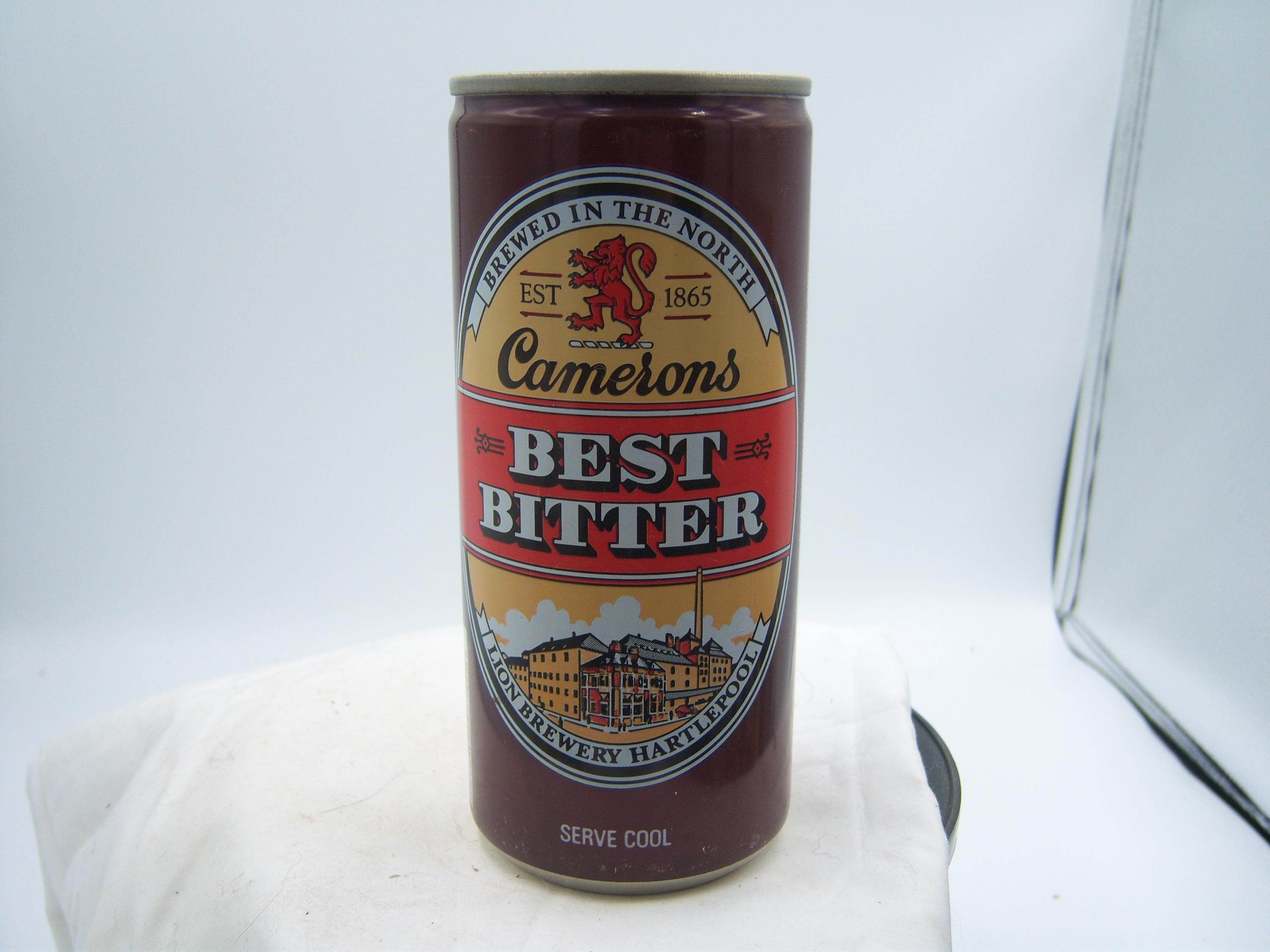 LE - 1970-80's Cameron's Best Bitter Lion Brewery Hartlepool UK 15.5 Fl ...