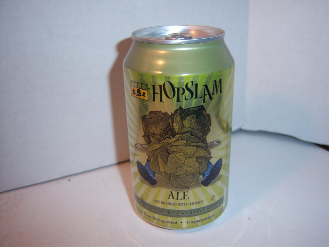 KN 2000's Hopslam Ale Bell's Brewery Comstock Mich 12 Oz Aluminum Beer ...