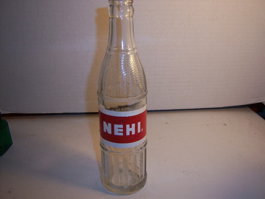 PA5 1950's Nehi Shenandoah Pa 9 Oz Clear Acl Painted Label Soda Bottle ...