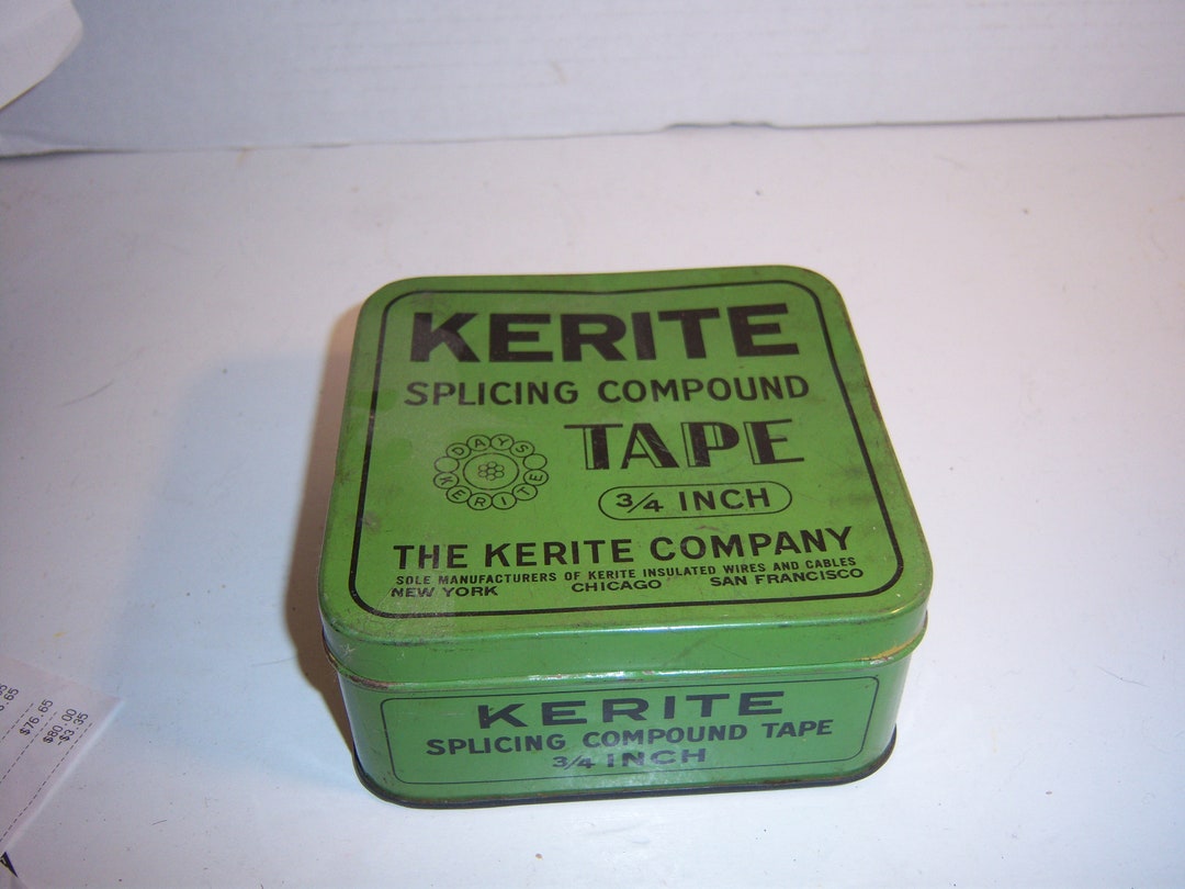 1940-50's Kerite Splicing Compound Tape NY Chicago San Francisco ...