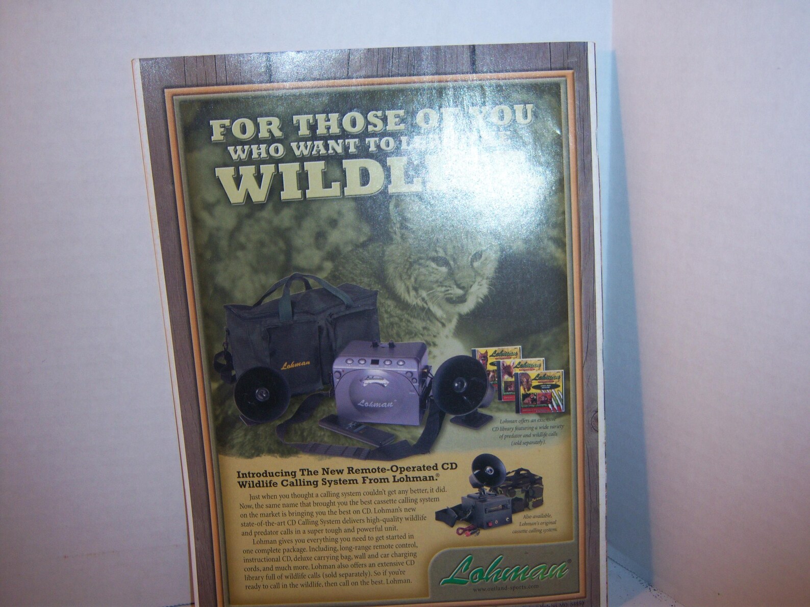 JS1 - April 2001 Fur-fish-game Hunting Fishing Magazine Wild Turkey Jim ...