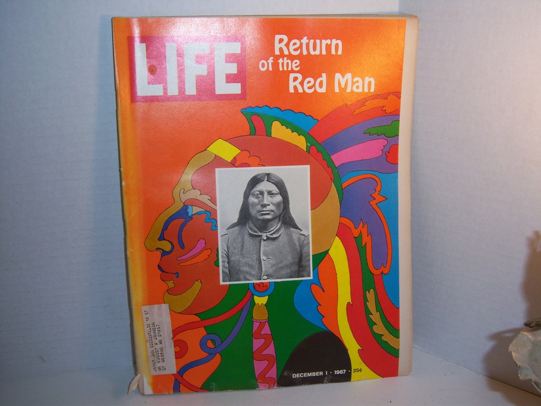 December 1 1967 Life Return of the Redman Indian Magazine - Etsy