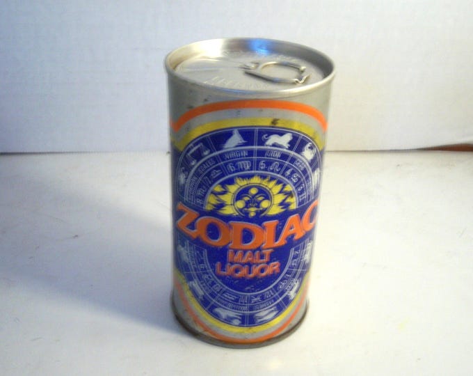 1970's Zodiac Malt Liquor Peter Hand Brewing Co Chicago Ill 12 Oz EMPTY ...
