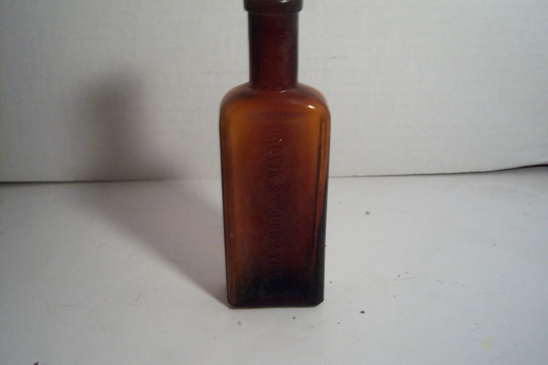 1890's Gauvin's Cough Syrup Lowell Mass Montreal Canada 5 3/4 Inch ...