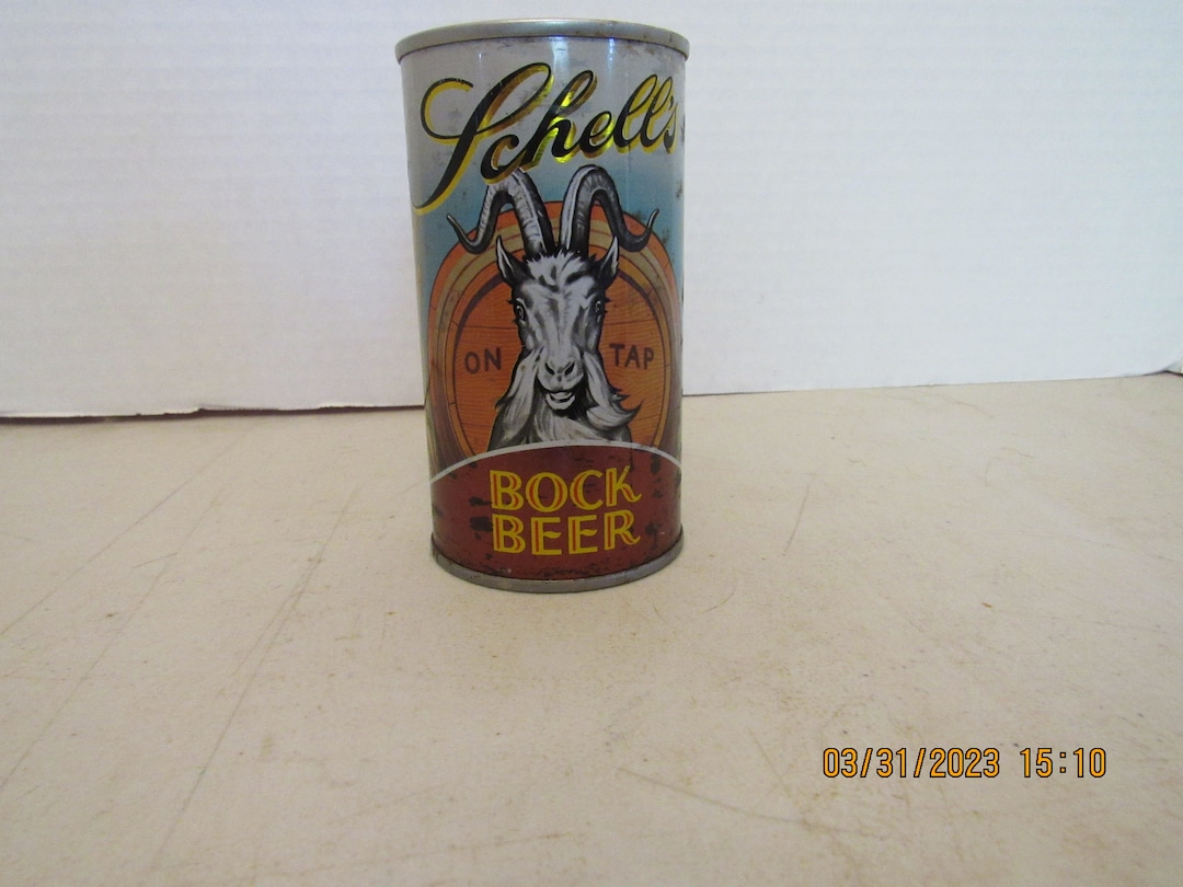 KN 1970's Schell's Bock Beer August Schell Brewing Co New Ulm MN Pull ...