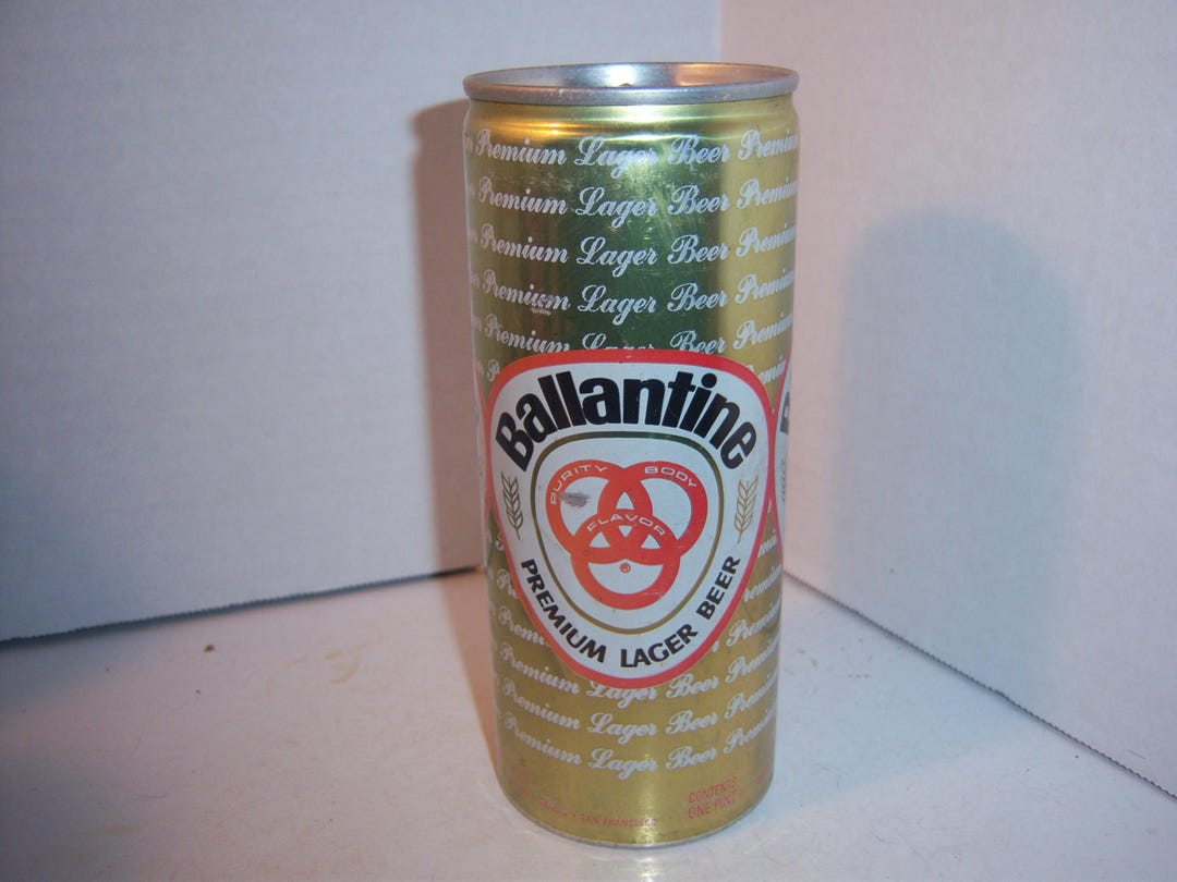 LE - 1970's Ballantine's Premium Lager Beer Falstaff Beer Cranston RI ...