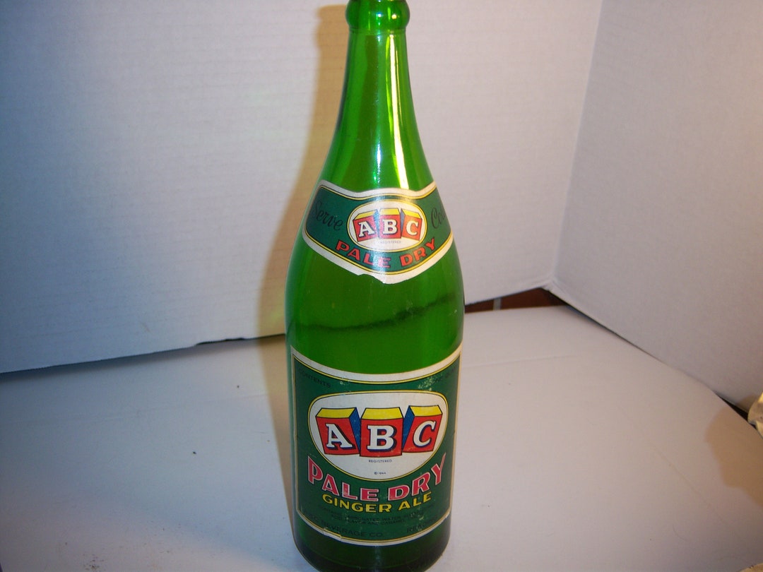 PA4 - 1940's ABC Beverage Co Toy Blocks Dry Ginger Ale Reading Pa Quart ...