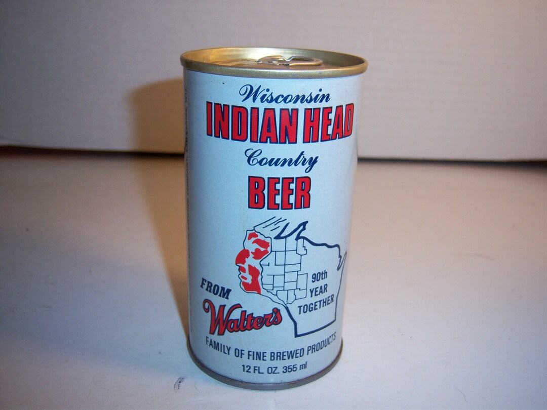 CMA 1970's Indian Head Country Beer Walter Brewing Co Eau Claire ...