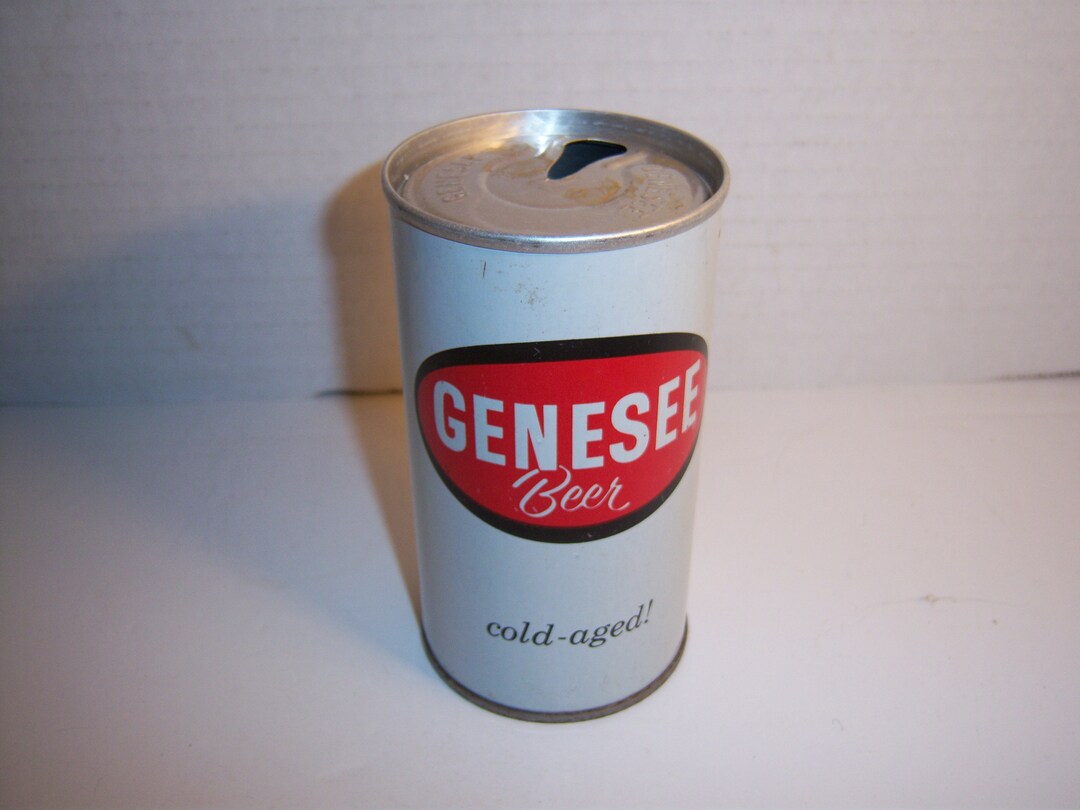 KN - 1970's Genesee Beer Rochester NY 12 Oz EMPTY Steel Beer Can ...