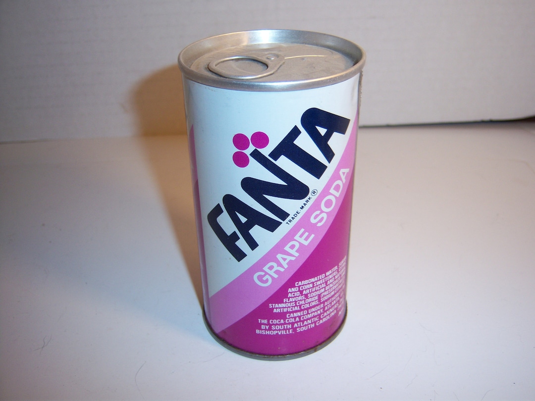 1970's Fanta Grape Soda Air Sealed Opening Intructions South Atlantic ...