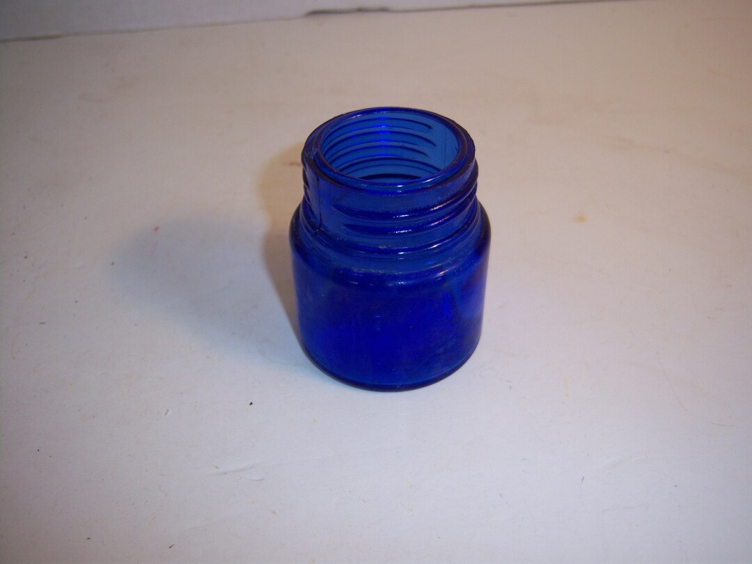 SH23 - 1910's Pat May 19th 1908 Cobalt Blue Medicine Pharmacy Druggist ...