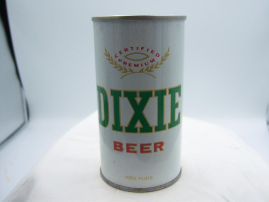 KN - 1970's Dixie Brewing Co New Orleans La Pull Tab EMPTY Beer Ale Can ...