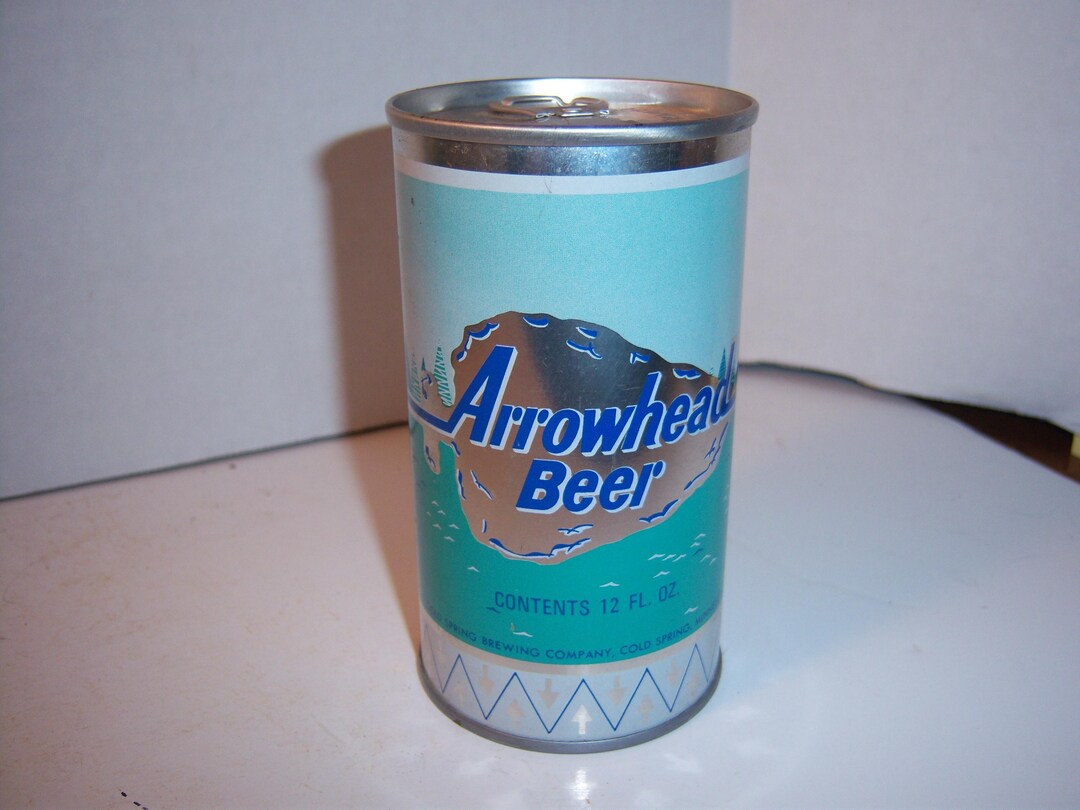 KN - 1970's Arrowhead Beer Cold Spring Brewing Co Minn Pull Tab Metal ...