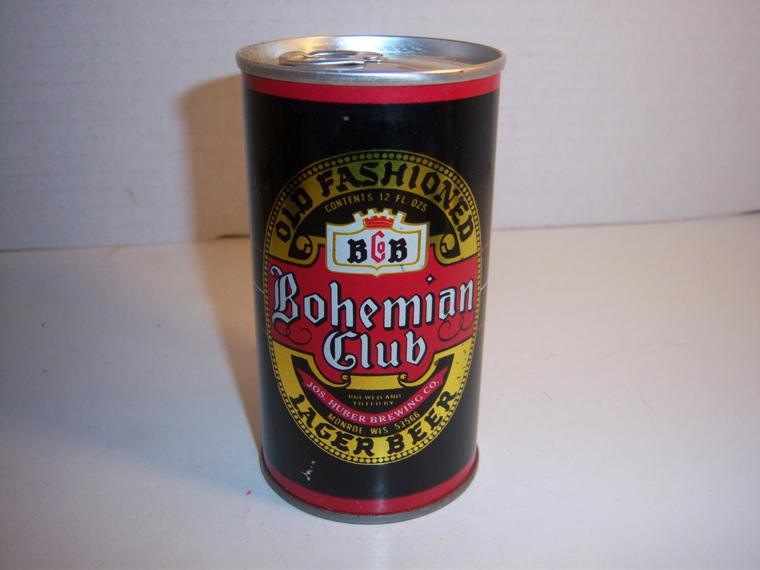 KN - 1970's Bohemian Club Lager Beer Jos Huber Brewing Co Monroe ...