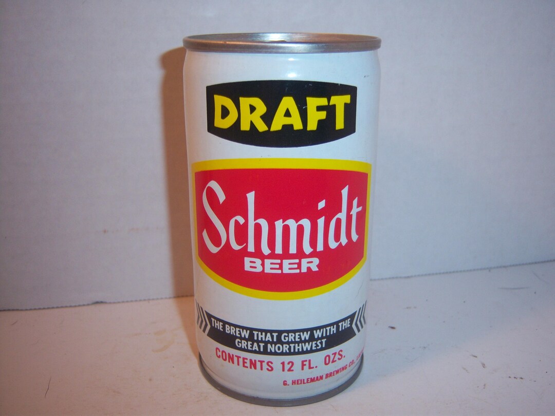 KN - 1970's Schmidt's Draft Beer G Heileman Brewing Co Lacrosse Wis 12 ...