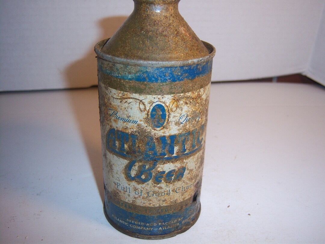 DT 1930's Atlantic Beer Atlantic Company Atlanta Ga 12 Oz Cone Top ...