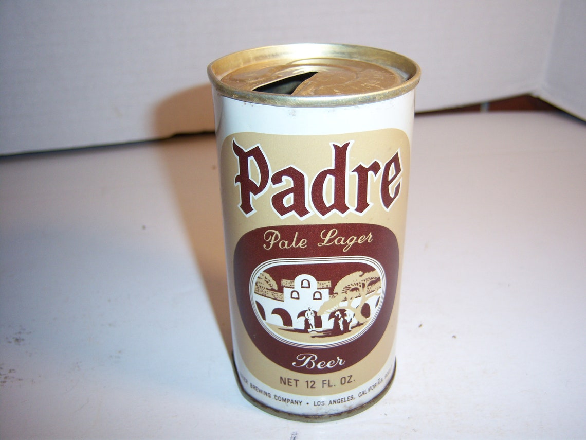 RS - 1970's Padre Pale Lager Maier Brewing Co Los Angeles Ca Pull Tab ...