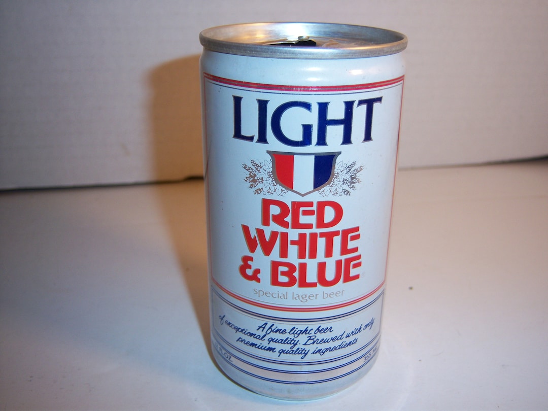 KN 1980's Red, White & Blue Light RWB Brewing Co Milwaukee Wisc Pabst ...