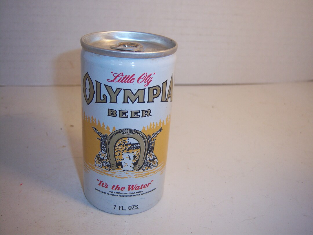 KN 1970's Olympia Little Oly Beer Contents 7 Fl Oz Olympia St Paul Minn ...
