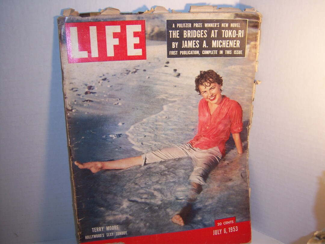July 6, 1953 Life Magazine Terry Moore Brides at Tokyo James Michener ...