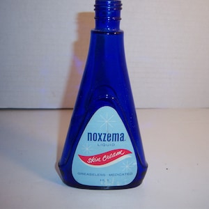 KH 1950's Noxzema Liquid Skin Creme Noxell Baltimore Md 6 3/4 Inch ...