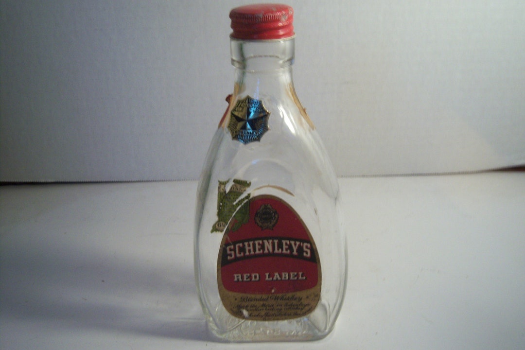 1950's Schenley's Red Seal Blended Whiskey, New York, NY 7 Inch Tall ...