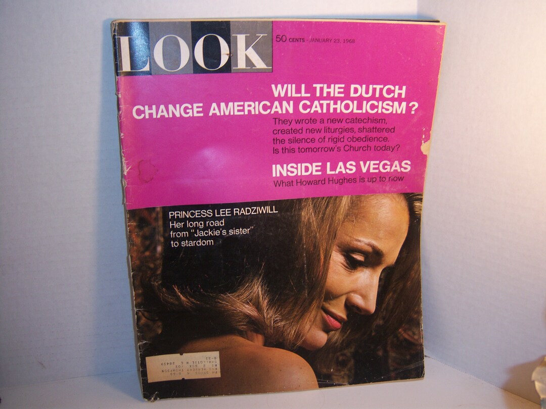 January 23, 1968 Look Princess Lee Radziwill Jackie Kennedy Howard ...