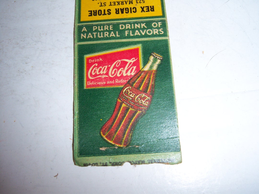 DM - 1940-60's Rex Cigar Store Alton Ill Coca Cola Soda Bottle ...