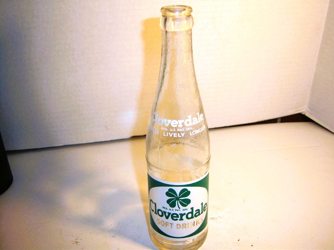 PA4 - 1960's Cloverdale Soft Drinks 4 Leaf Clover Cloverdale Spring Co ...